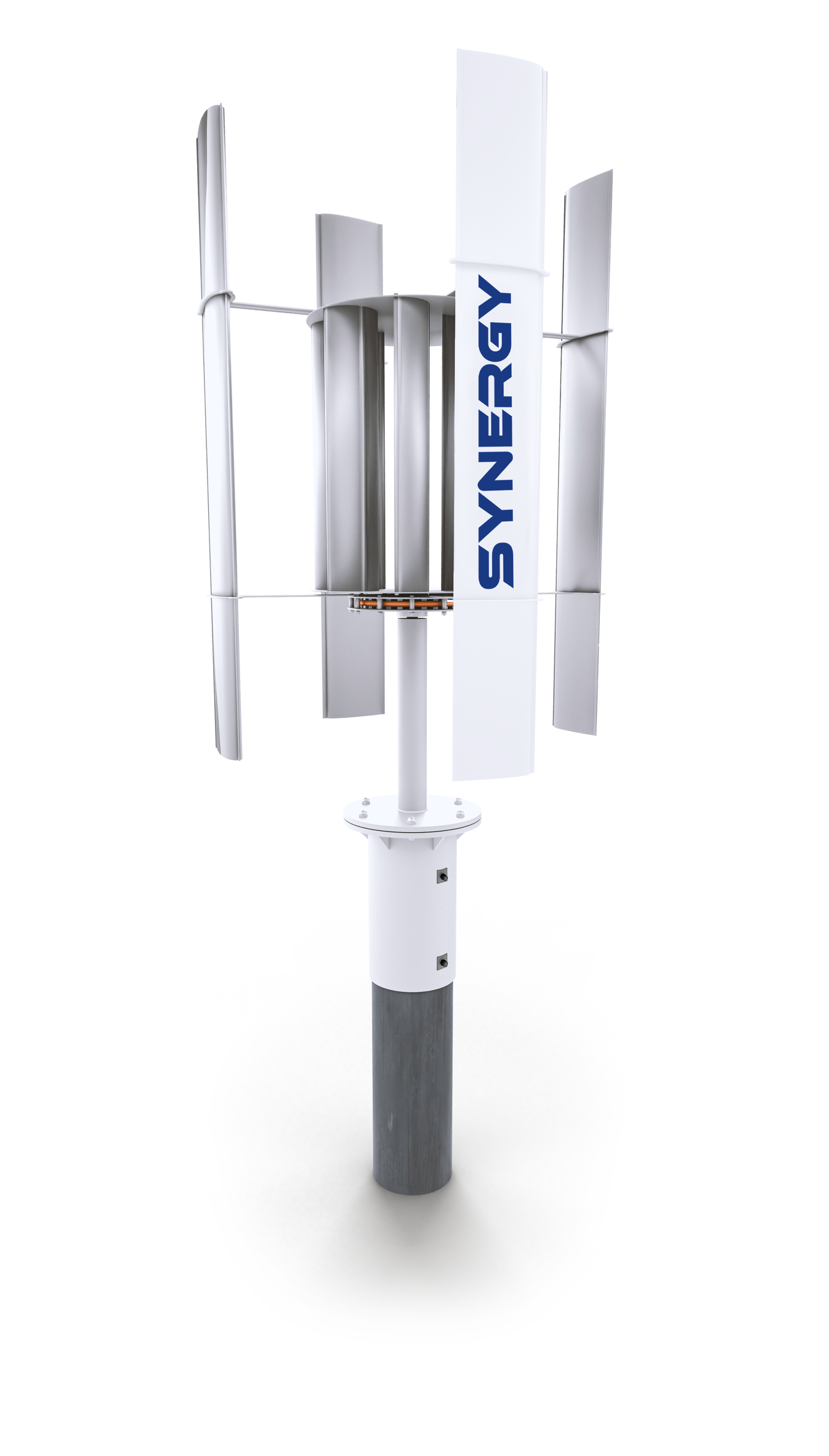 Chelsea Vertical Axis Wind Turbines 5000W / 5KW – Synergy Renewable ...